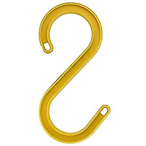 Glove Guard Cable Safe Hook, Yellow, 15 Inch Hook