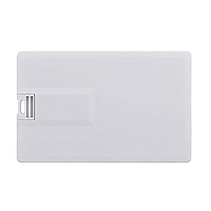 KINMIN Credit Card USB Flash Drive 32GB 10 Pack Business Card Bank Card Shape Flash Drive Memory Stick Key Credit USB Drive
