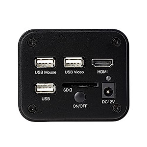 4K 30fps 8MP HDMI/USB Color CMOS C-Mount Microscope Camera for Stand-Alone and PC Imaging