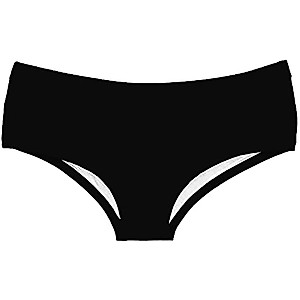 Unique Costume Funny Underwear for Women Funny Womens Underwear Funny Panties cat Underwear for Women (Large/X-Large, Black-Anal Slut)