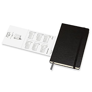 Moleskine Classic 18 Month 2021-2022 Weekly Planner, Hard Cover, Pocket (3.5" x 5.5"), Black