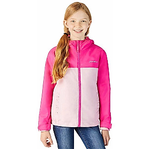 Eddie Bauer Youth Lone Peak 3 in 1 Jacket (Pink, Medium 10/12)