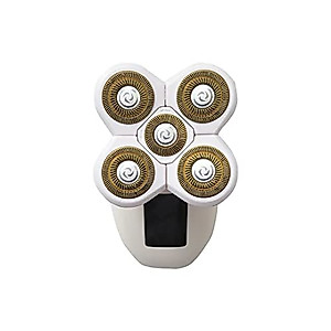 Painless Electric Razor for Women, Rechargeable Waterproof Electric Shaver, Cordless Hair Remover for Legs Face Lips Bikini Body Trimmer