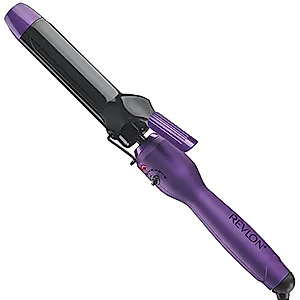 Revlon Tourmaline + Ceramic Curling Iron | Boost Shine, Guards Against Heat Damage (1-1/4 in)