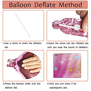 HBmemory Movie Night Balloons Set - Hollywood Opening Balloon Popcorn Mylar for Decorations | Film Clapboard Camera Hollywood-themed party Decorations| Carnival Theme