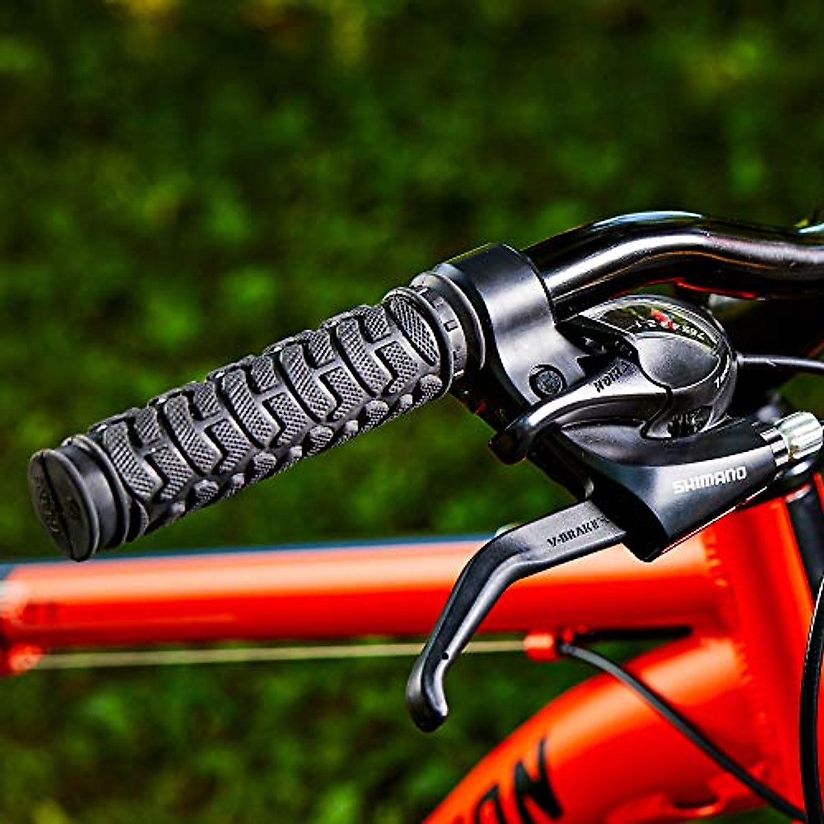 ROYCE UNION RTT 24" Mens 21-Speed Mountain Bike, Aluminum 15 Inch Frame, Trigger Shift, Matte Tangerine (74408)