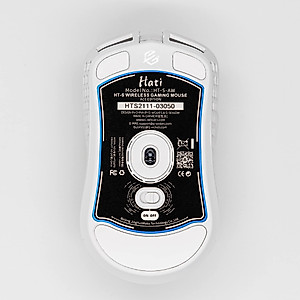 G-Wolves Hati HT-S ACE Wireless Gaming 58 gram Ultra Lightweight Honeycomb Design Mouse(White)