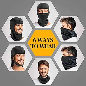 Balaclava Winter Ski Face Mask Breathable Windproof Thermal for Motorcycle Riding Cycling in Cold Weather