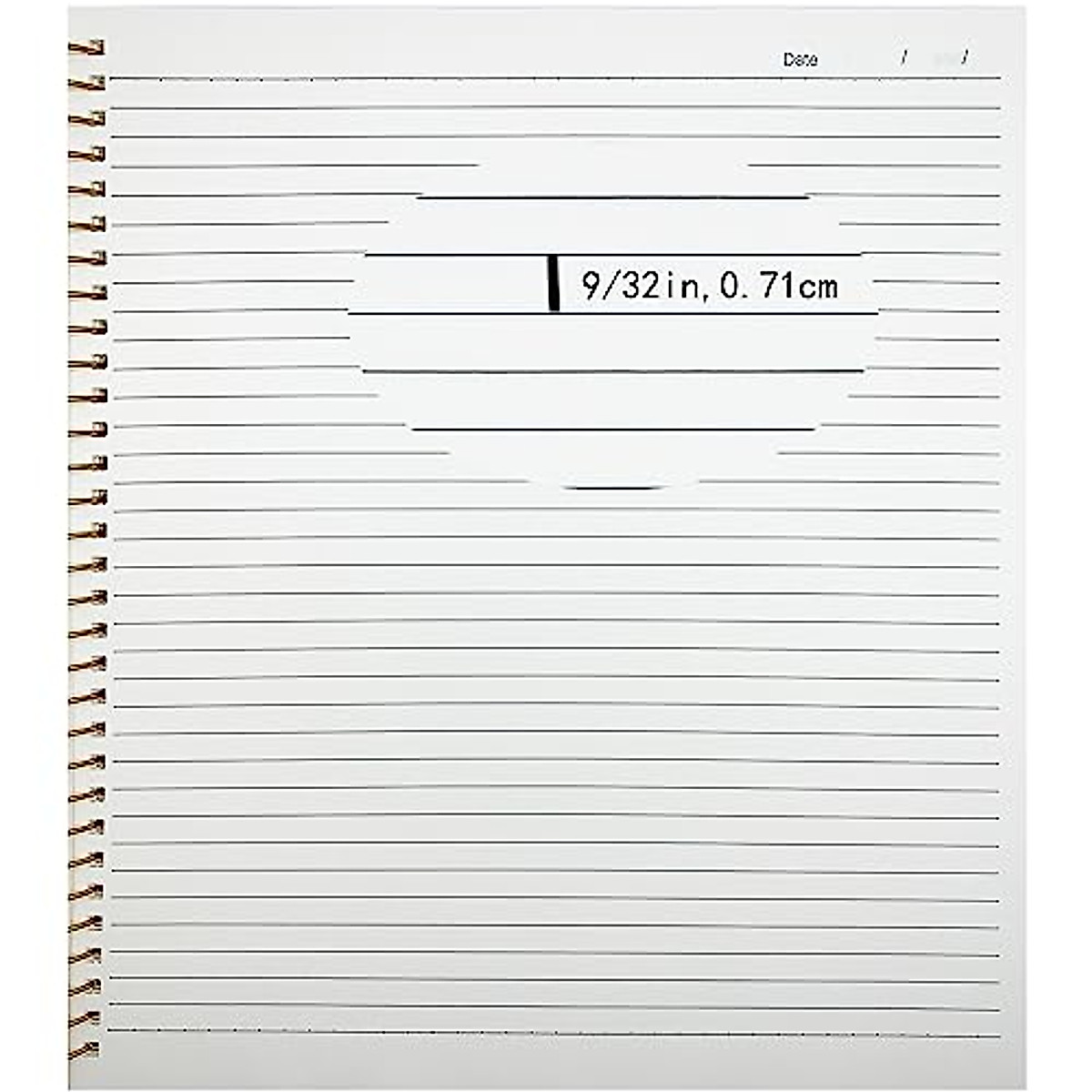 Van Gogh Notebook Large Spiral Notebook College Ruled 11" x 9.5" and 300 Pages，Durable Hardcover Spiral Notebook College Spiral Aesthetic Journal Notebook