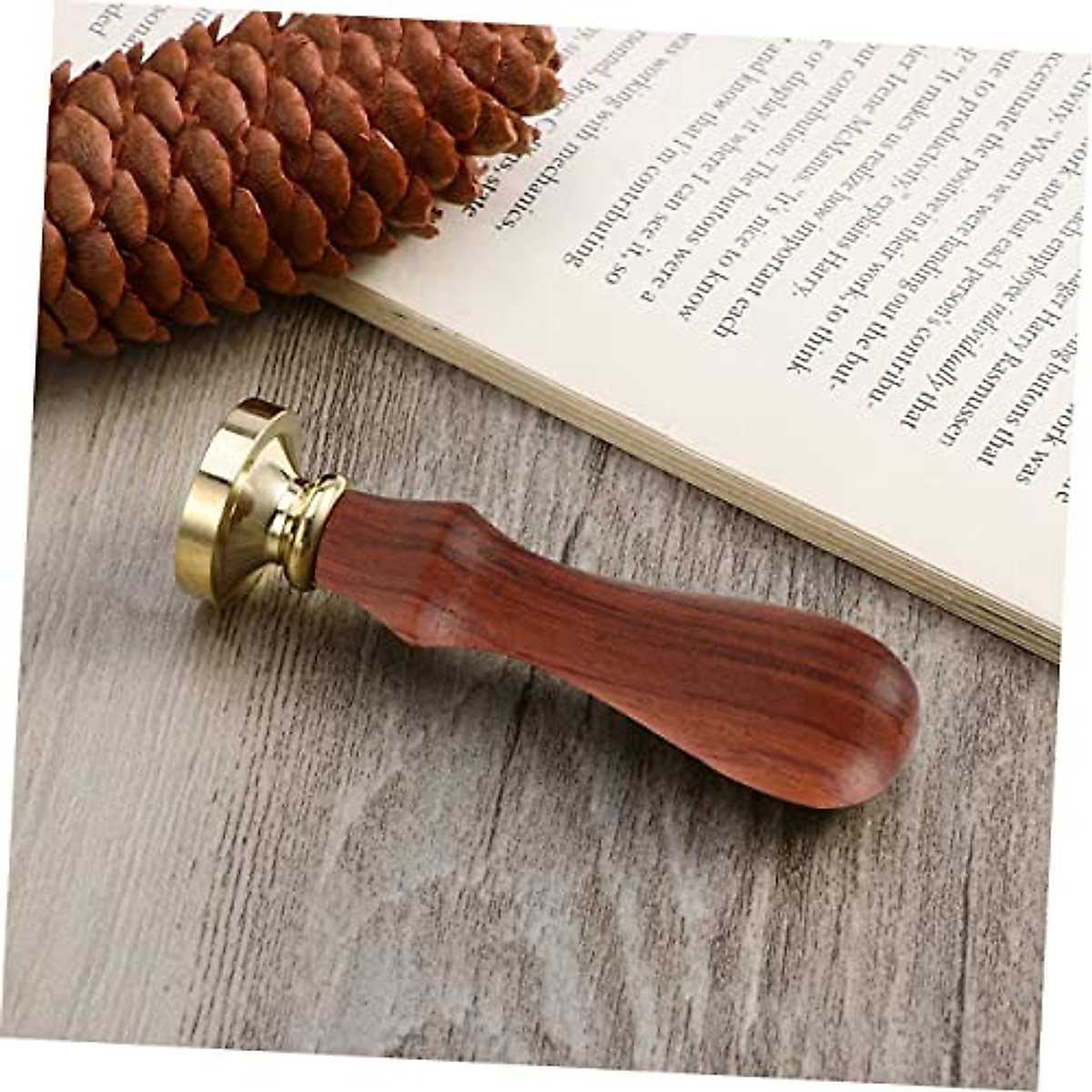 Ciieeo Wood Stamps Roller Bamboo Roller Stamps Seal Stamp Plant Wooden Handle Retro Stamp Wooden Stampers Date Stamps Wood Stamps Date Stamps