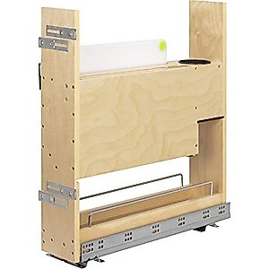No Wiggle 5" Magnetic Knife Organizer Soft-close Pullout