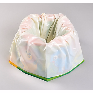COMFYDO! Travel Potty Foldable and Disposable Children Potty Training (Color)