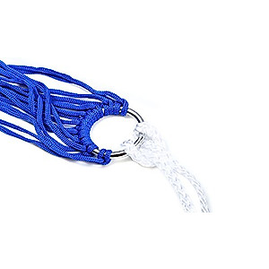 ABlevel Outdoor Camping Survival Cord Garden Hammock Nylon Rope Sleeping (Blue)
