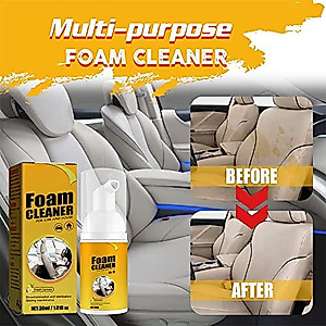 Car Magic Foam Cleaner, 2023 New Magic Foam Cleaner for Car, Multifunctional Car Magic Foam Cleaner (2PCS,30ML)