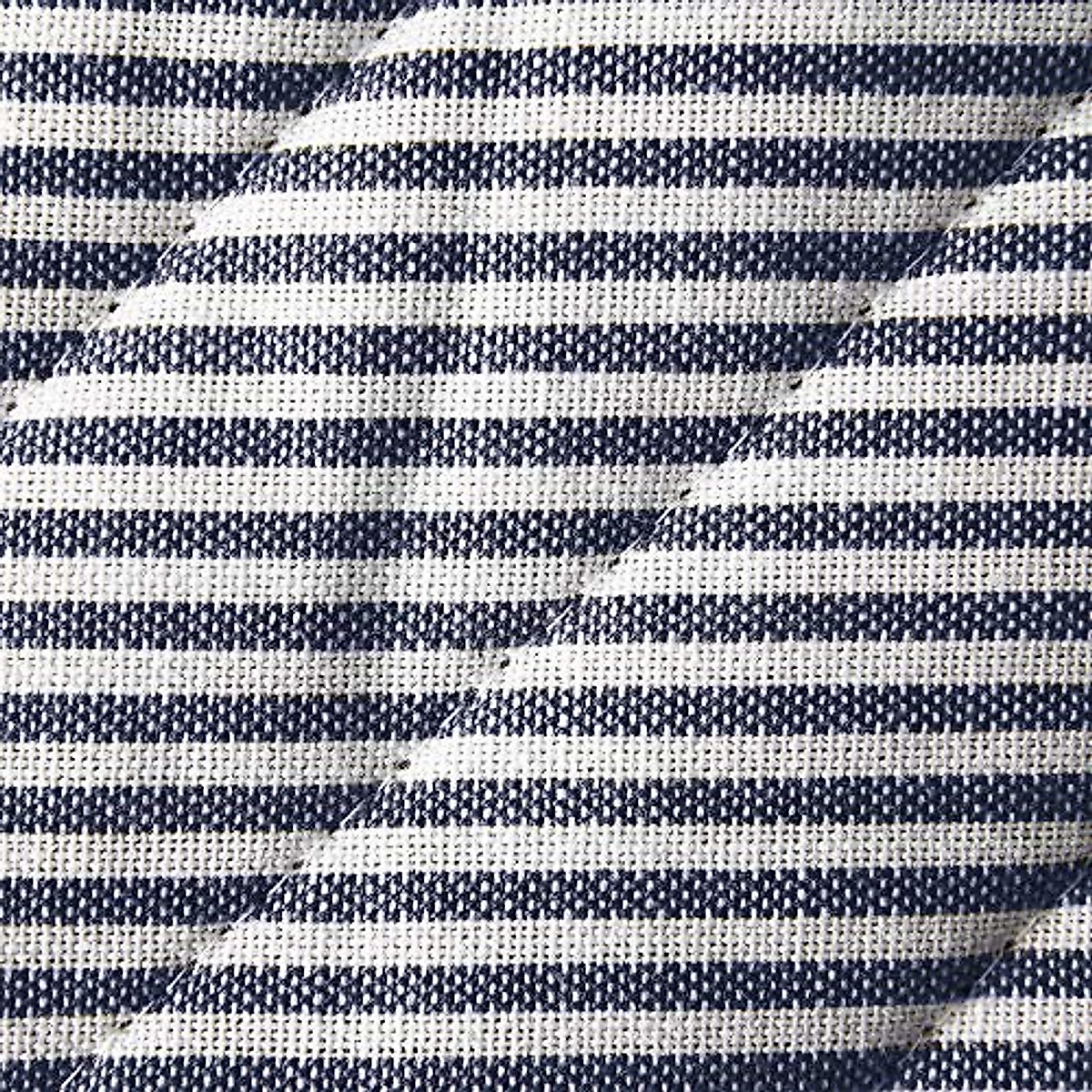 DII Gingham Check Kitchen Collection, Navy, Potholder Set