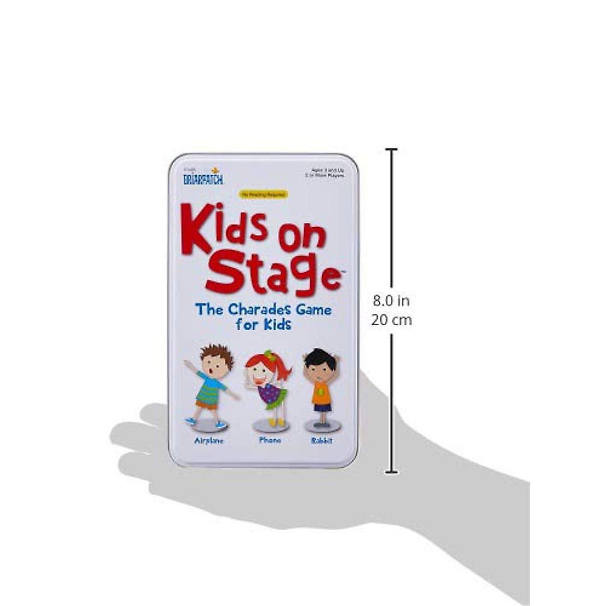 Briarpatch | Kids on Stage: The Charades Game For Kids Travel Tin, Ages 3+