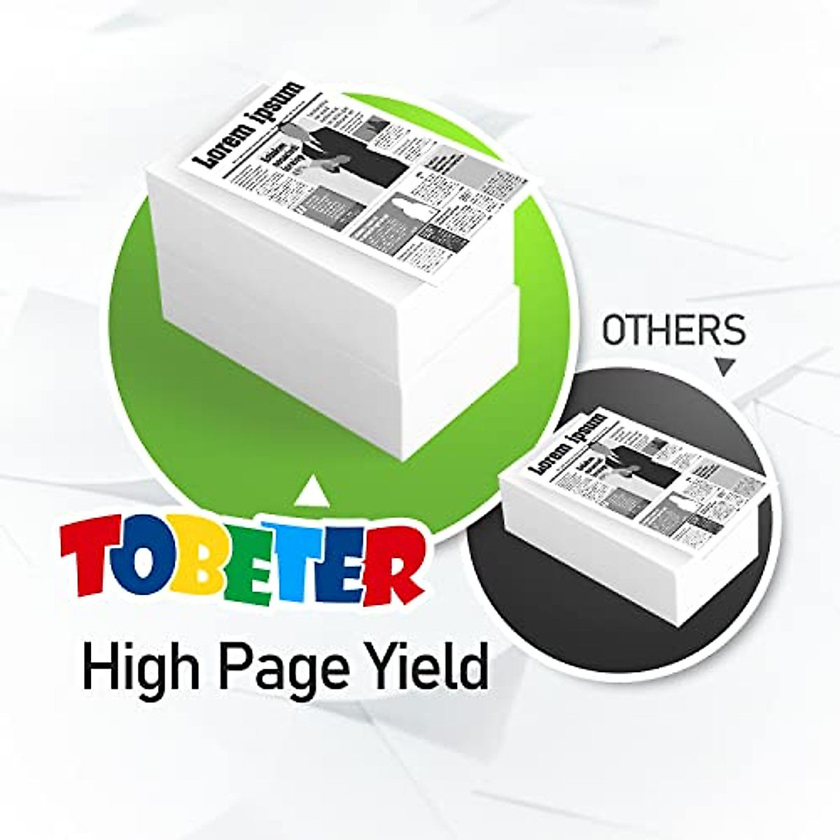 ToBeter Remanufactured PFI120 Ink Cartridge Pigment Tank Replacement for Canon PFI-120 PFI-120MBK PFI-120BK PFI-120C PFI-120M PFI-120Y Works with Image PROGRAF IPF TM-200 205 300 305 Printer (5-Pack)