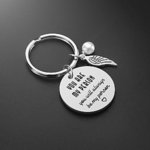 iJuqi Valentine's Day Gifts for Her - Girlfriend Wife Gifts from Boyfriend Husband Romantic Christmas Birthday Gifts for Women Girlfriend Wife Keychain