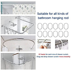 daweitianlong 4 Piece Anime Shower Curtain Set with Non-Slip Rug, Thickened Toilet Lid Cover and Bath Mat,Waterproof Anime Shower Curtain Sets for Bathroom With12 Hooks 59x71 inch, 14