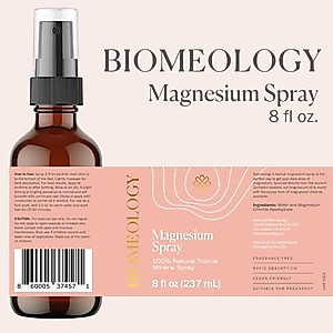 Biomeology Topical Magnesium Spray (8 oz.)