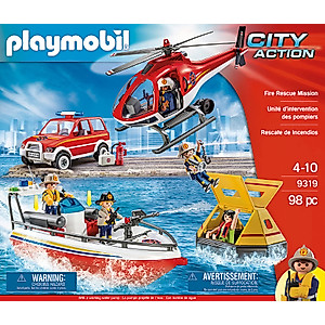 Playmobil Fire Rescue Mission [Amazon Exclusive]