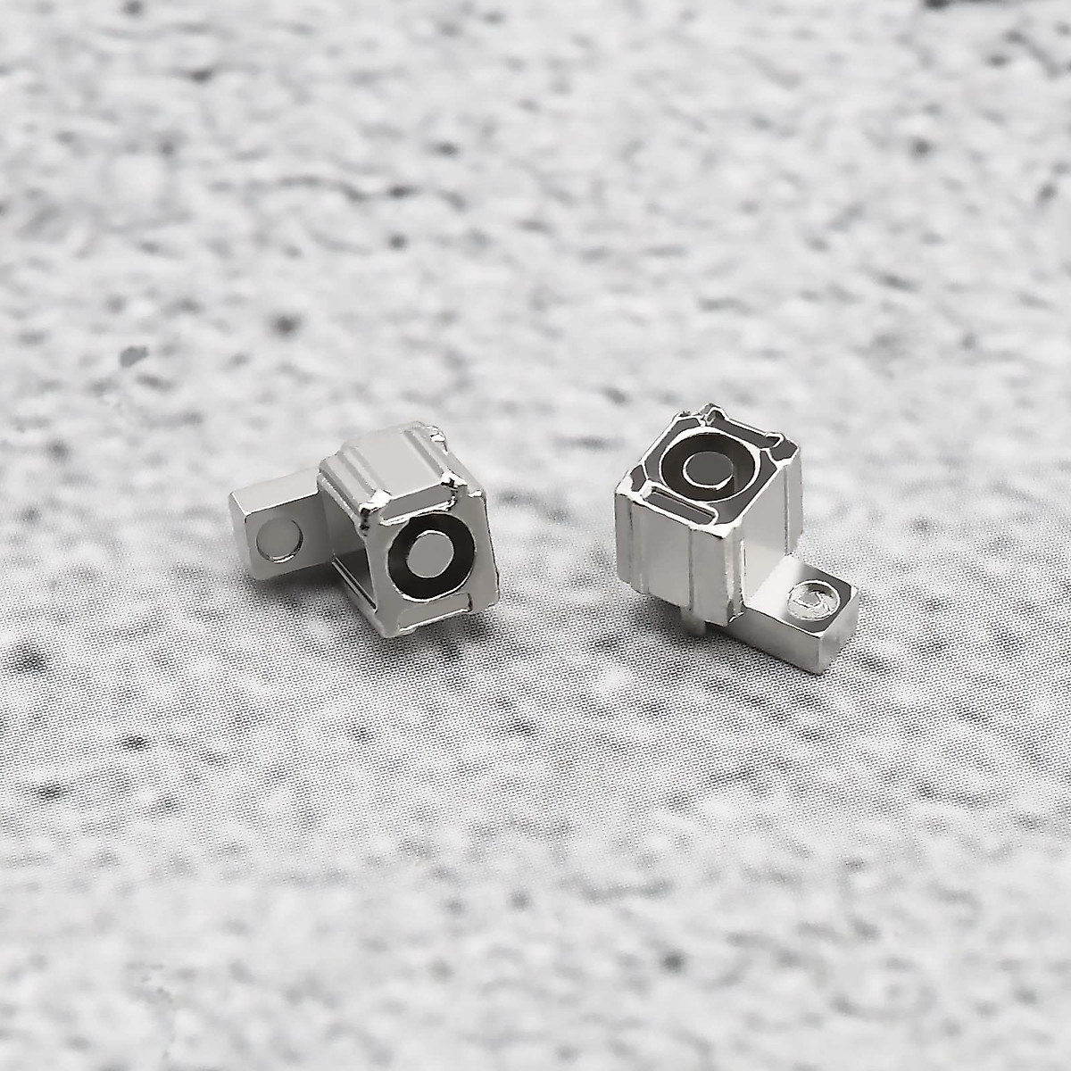 Create idea 3 Pair Left Right Slider Buckle Metal Lock Latch Bracket Controller Replacement Repair Part Tool Compatible with Switch Joy-Con