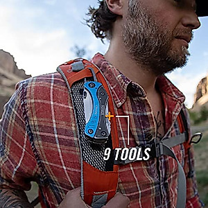 Gerber Crucial Multi-Tool - Blue w/Pocket Clip [31-002951]