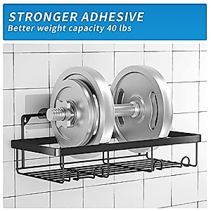 Boiarc Shower Shelves for Inside Shower, 5 Pack Adhesive Shower Organizer, Stainless Steel Shower Caddy Shower Rack Bathroom Organizer¡­