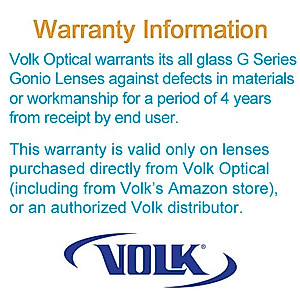 Volk G-4 Gonio Lens - Numerous Contact Type, Handle and Ring Size Options (G-4 High Mag Gonio, No Flange, Small Ring)