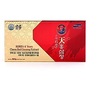 Korean 6years Root Red Ginseng Gold Extract, 240g(8.5oz) X 4ea, Saponin, Panax