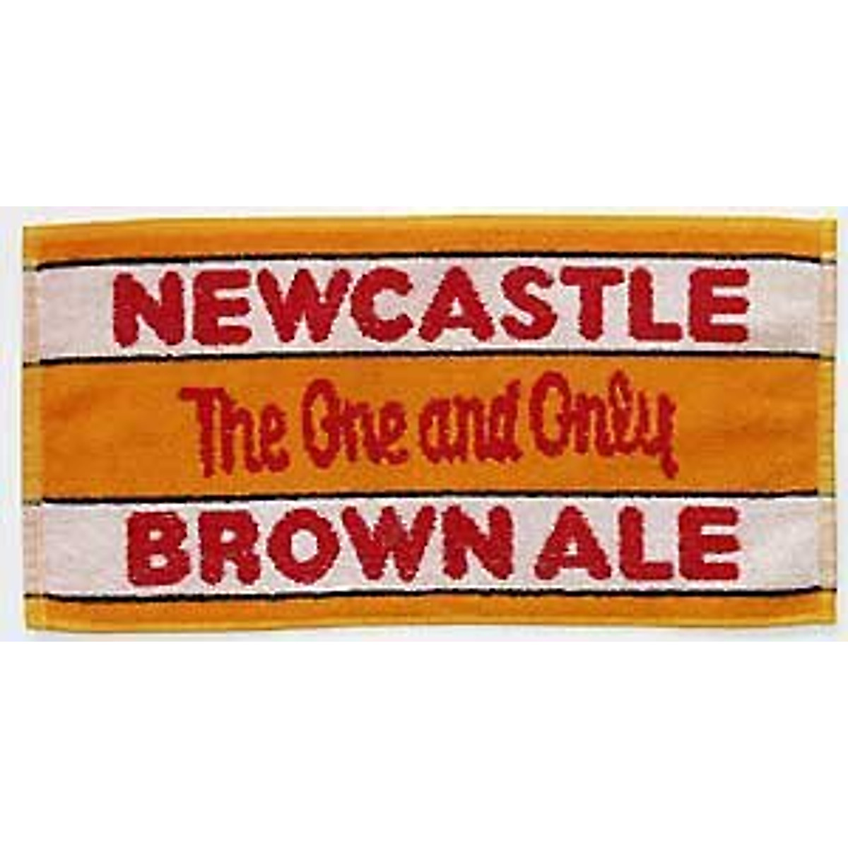 Newcastle Brown Ale Cotton Bar Towel 21" x 10" (pp)