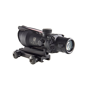 Trijicon ACOG 4 X 32 Scope Dual Illuminated Horseshoe Dot .223 Ballistic Reticle, Red