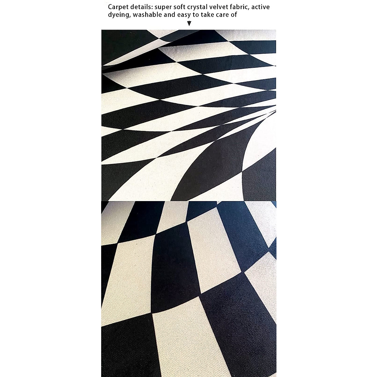 LGGQQW Magical Forest Area Rug Mushroom Tree Cat Pink Flower Fairy Tale World Carpet Home Decor