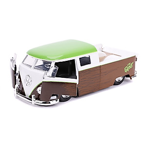 Marvel Guardians of The Galaxy 1:24 Volkswagen Bus Die-Cast Car & 2.75" Groot Figure, Toys for Kids and Adults