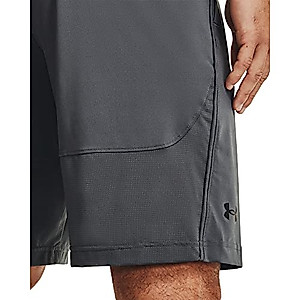Under Armour Men's Raid 2.0 Gym Shorts, Pitch Gray (012)/Black, 4X-Large