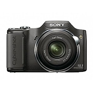 Sony Cyber-shot DSC-H20/B 10.1 MP Digital Camera with 10x Optical Zoom and Super Steady Shot Image Stabilization