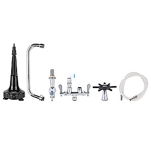 Bar Glass Cup Rinser,Glass Rinser for Kitchen Sink,Bottle Washer Cup Rinser Washer with Single Temperature Water Faucet Kit for Commercial Coffee Shop Bar Use