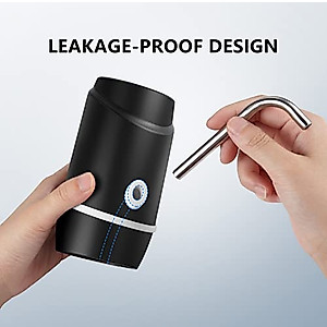 Water Bottle Pump,5 Gallon Water Dispenser,USB Charging Drinking Portable Electric Switch for Universal 3-5 Gallon Bottle for Outdoor Home Office