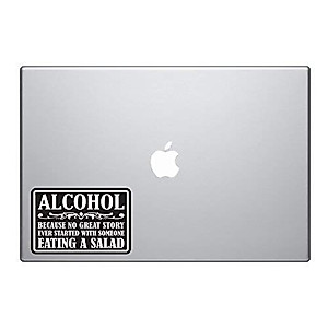 Alcohol Funny Vinyl Decal Sticker For Macbook Pro Air 11" 13" 15" 17" Laptop Sticker Skin Funny Sticker
