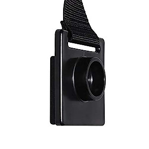 Q QINGGE Cello Antiskid Device Anti-Slip Mat Pad Stop Holder cello stopper with strap Adjustable Cello rock stop for cello and upright bass Non-Slip Mat Pads Cello Endpin Anchor 1PCS black