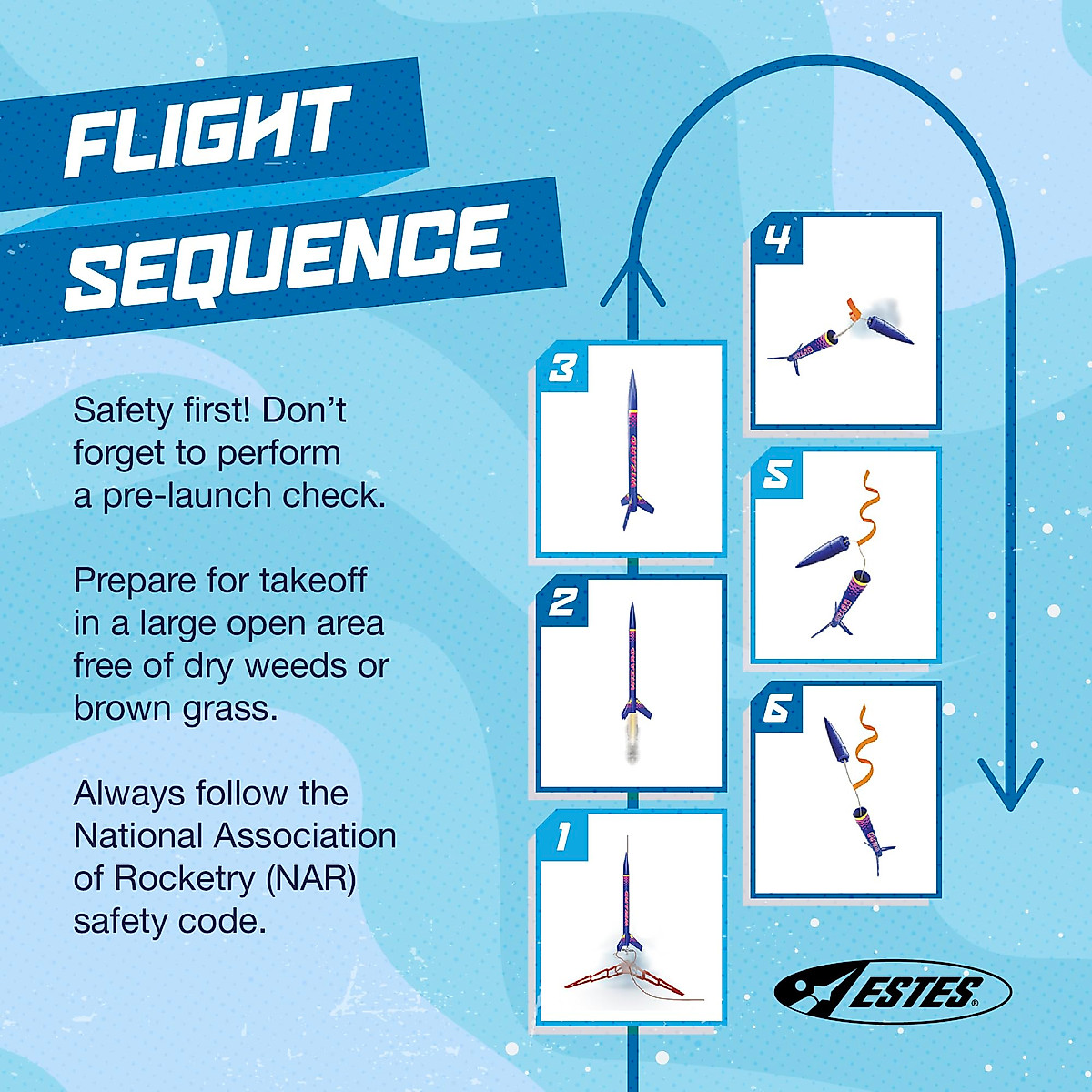 Estes - 1754 Wizard Flying Model Rocket Bulk Pack (Pack of 12) | Intermediate Rocket Kit | Step-by-Step Instructions | Science Education Kits | Great for Teachers, Youth Group Leaders and Birthdays