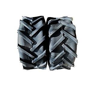 2 NEW HORSESHOE 16x6.50-8 Super Lug Pattern w/18 Pairs of Herring Bone for Ditch Witch Trencher AG Farm Tractor Ridding Lawn Mower Tires Tubeless 16 650 8 ATV1 T148 166508