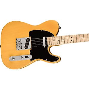 Squier Affinity Series Telecaster Electric Guitar, with 2-Year Warranty, Butterscotch Blonde, Maple Fingerboard