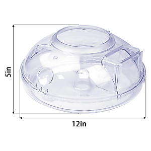 FBULWSEC 2 1/2 Quart Water Pan (Basin) Compatible with Rainbow Vacuum Cleaner Models Compatible with Rainbow Vacuum Cleaner E2 (e Series™) Type 12 (Black, Silver, e2 Gold Series) E Serie