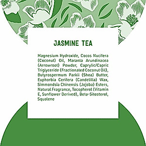 Schmidt's Baking Soda-Free Sensitive Skin Natural Deodorant for Women and Men, Jasmine Tea with 24 Hour Odor Protection, Aluminum Free, Vegan, Cruelty Free, 2.65 Ounce (Pack of 2)