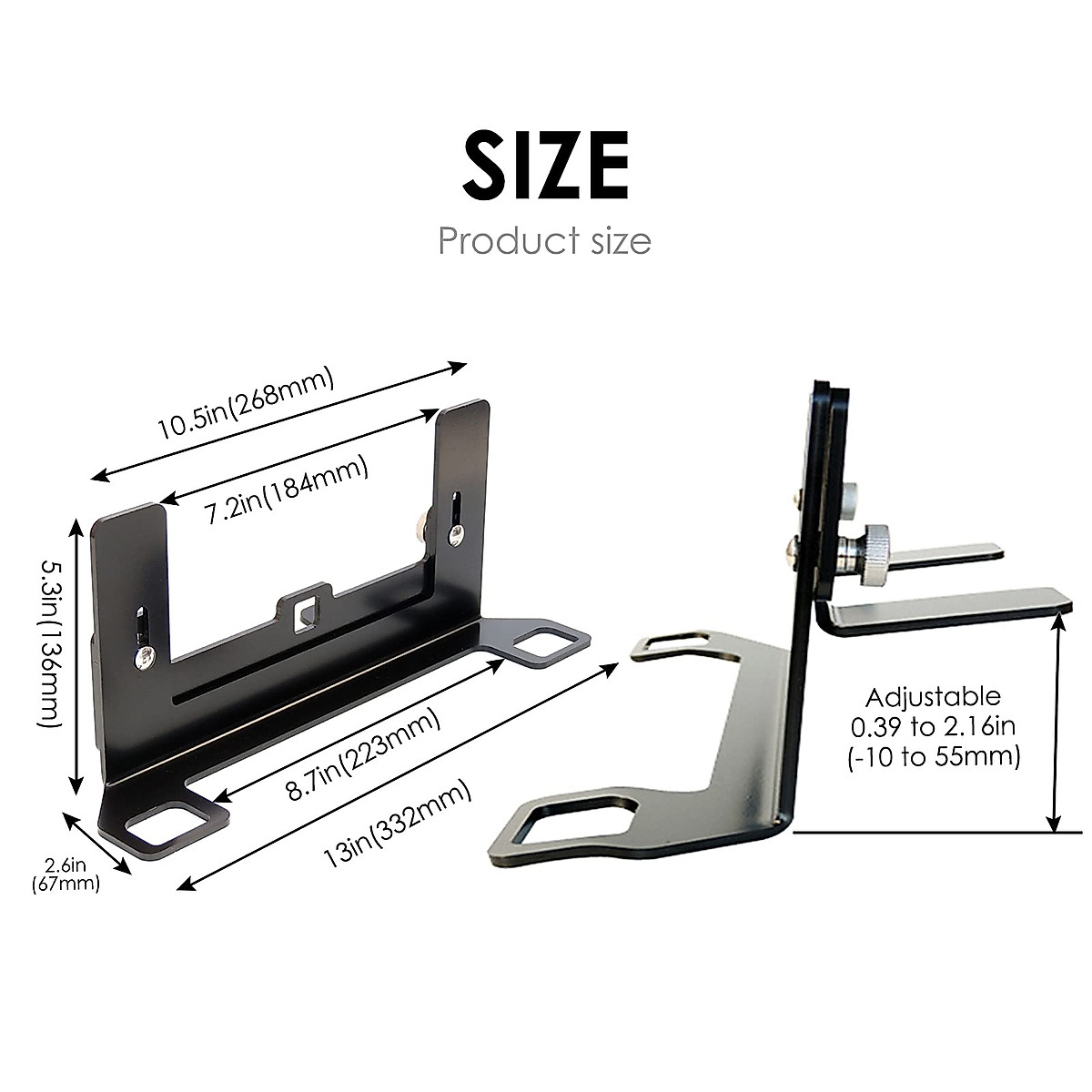 Universal Car Seat ISOFIX Latch Interface Bracket Mounting for Baby Safety Chair (Guide Groove Free Send)