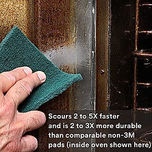 Scotch-Brite Scouring Pad 96-20, 20 Pads, 6” x 9”, General Purpose Cleaning, Food Safe, Non-Rusting