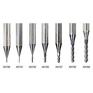 Amana Tool - 51739 AlTiN Coated CNC Steel, Stainless Steel & Composite Ball End Mini Mill