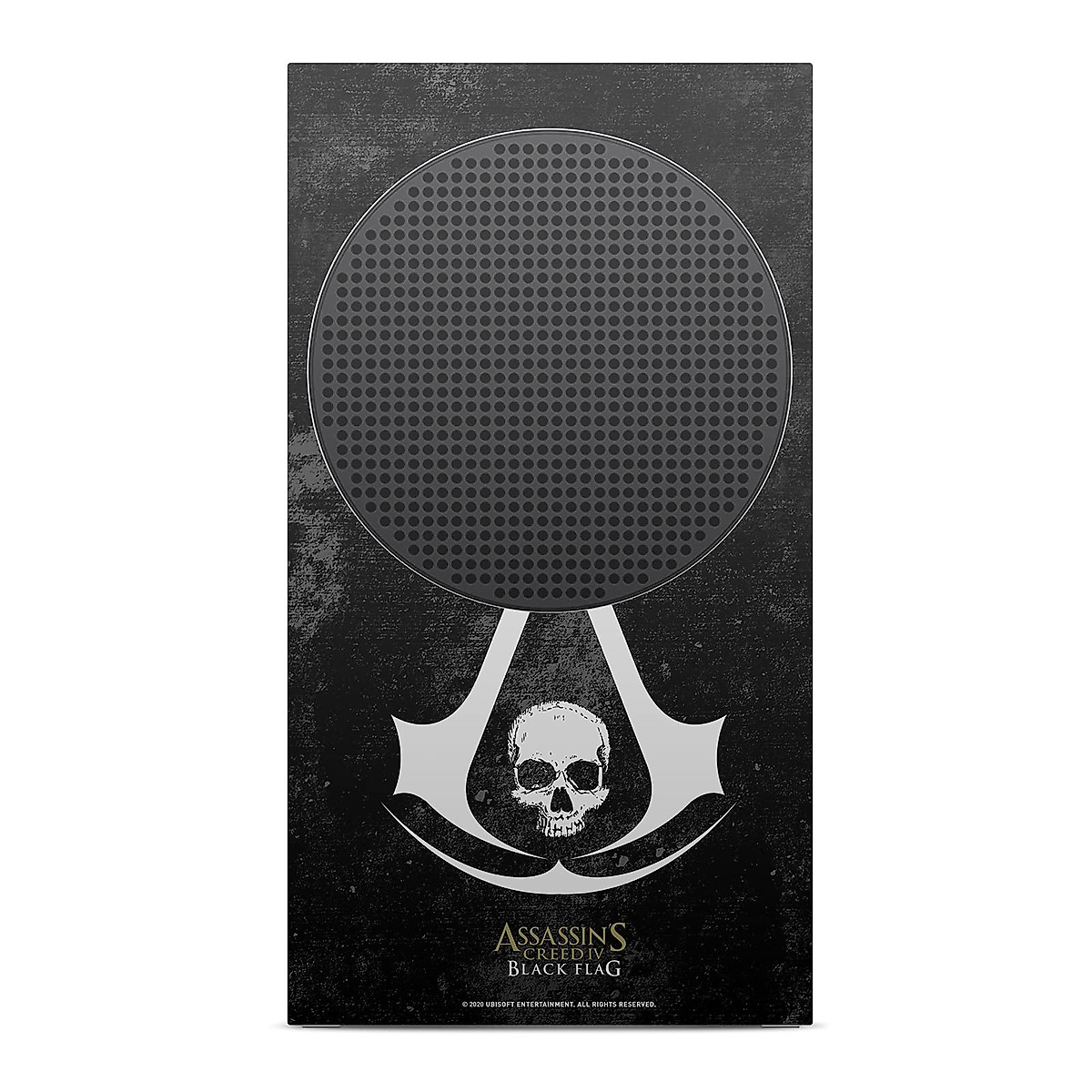 Head Case Designs Officially Licensed Assassin's Creed Grunge Black Flag Logos Vinyl Sticker Gaming Skin Case Cover Compatible with Xbox Series S Console and Controller Bundle