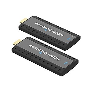 Wireless HDMI Transmitter and Receiver, HDMI Wireless Transmitter and Receiver, Plug and Play, 160ft Transmitter 1080P Player for PC,HDTV Projector